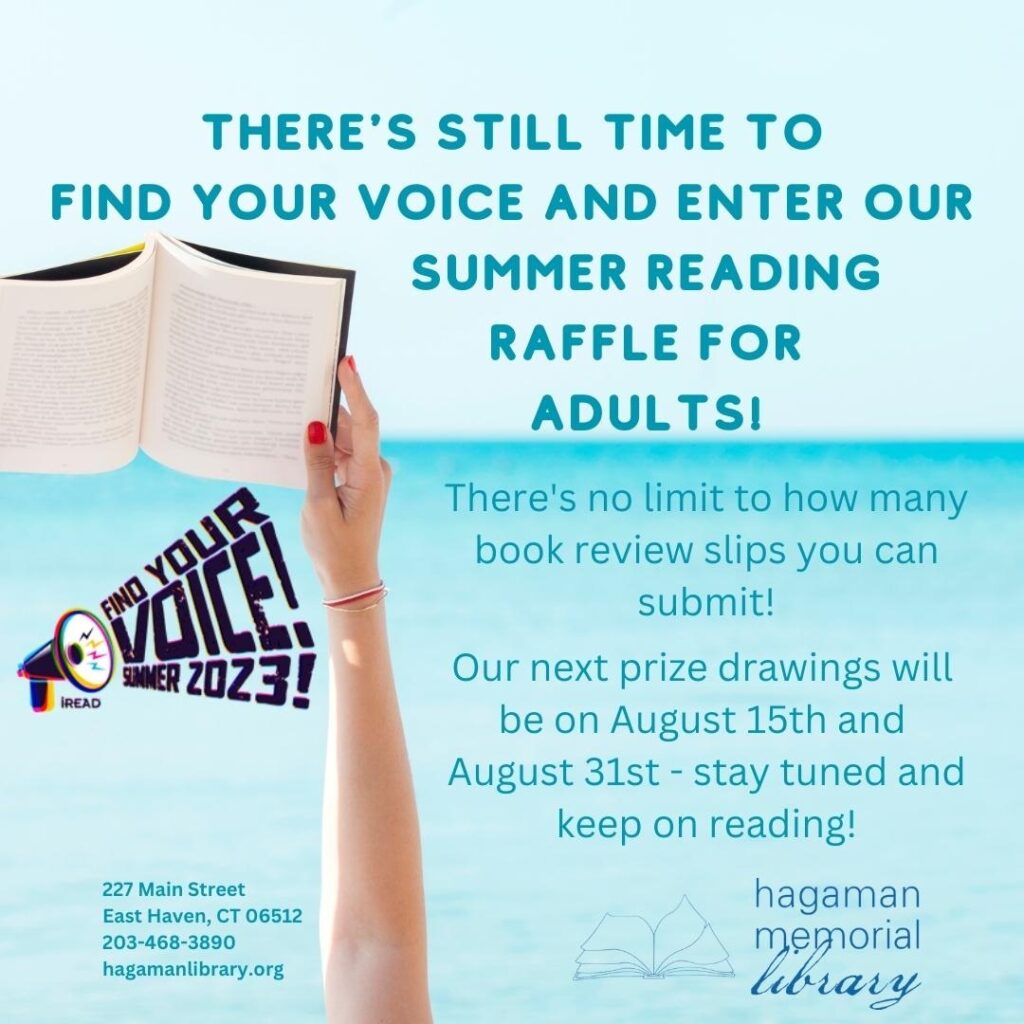 Find Your Voice! Enter the Library’s Summer Reading Raffle! – Hagaman ...